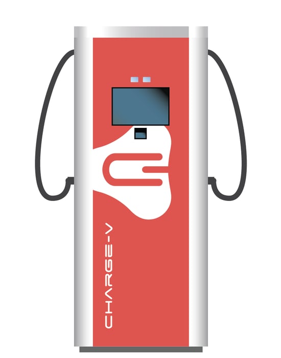 Das Schnellladesystem der CHARGE-V!